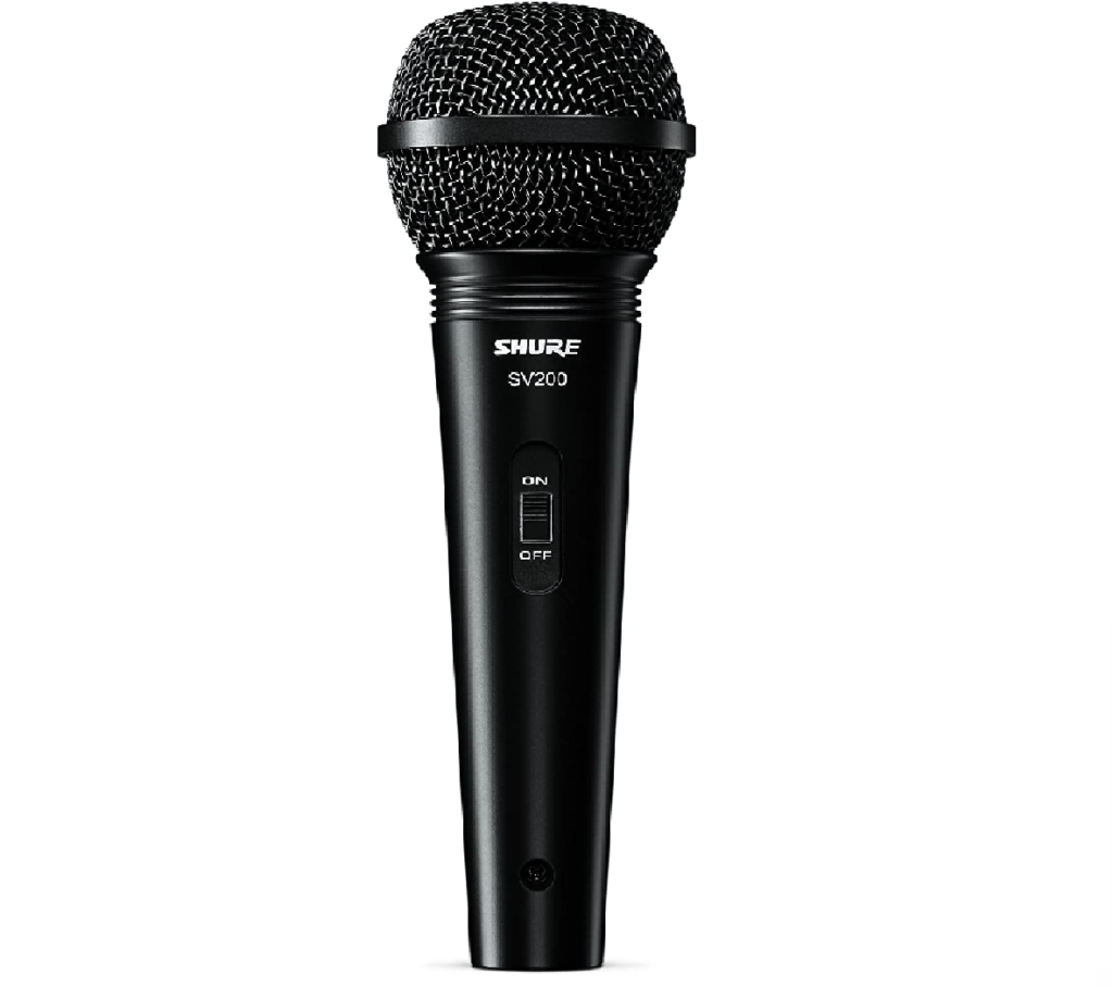 SHURE SV200-W MICRÓFONO DINÁMICO VOCAL - Electrocompu Quito