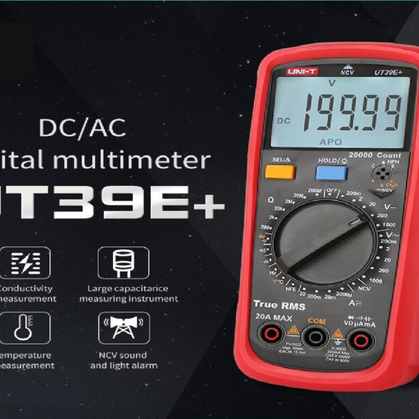 MULTÍMETRO DIGITAL UNI-T UT89XE - Electrocompu Quito