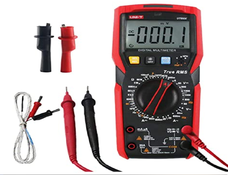 MULTÍMETRO DIGITAL UNI-T UT89XE - Electrocompu Quito
