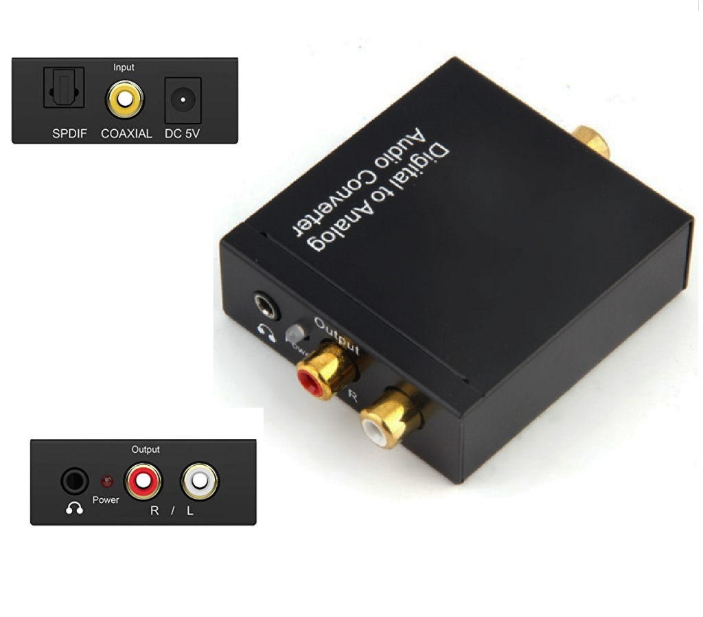 CONVERTIDOR DIGITAL A ANALOGO METAL S/ADAPTADOR - Electrocompu Quito