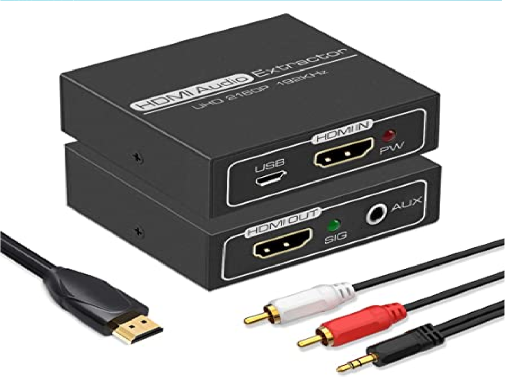 EXTRACTOR HDMI A HDMI+AUDIO - Electrocompu Quito