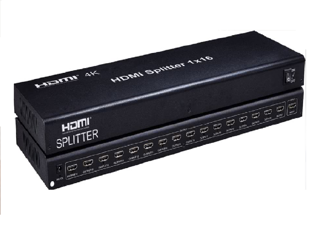 SPLITTER HDMI 1X16 4K - Electrocompu Quito