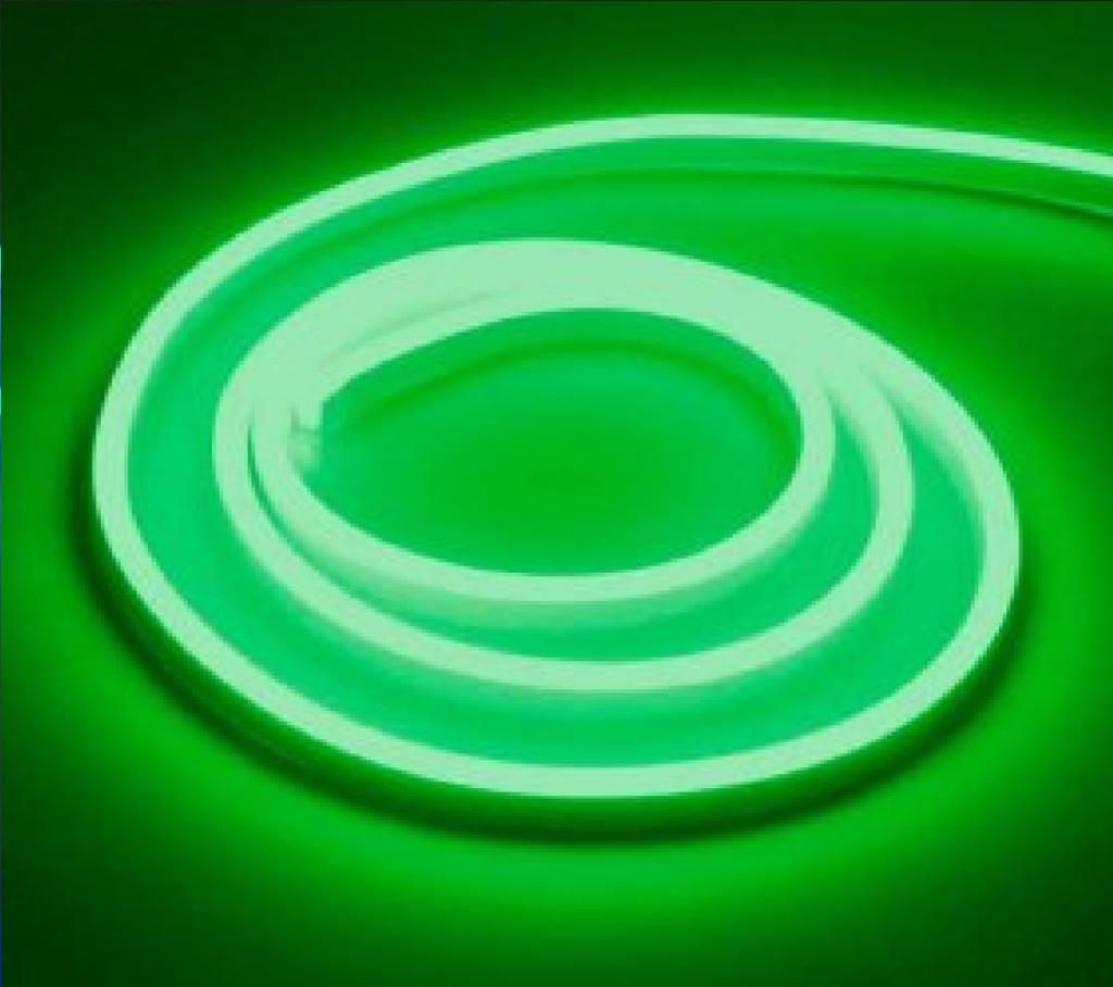 CINTA LED NEON DECORATIVA VERDE 24V - Electrocompu Quito