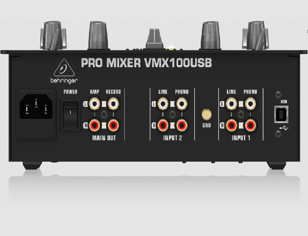 MEZCLADORA CON INTERFAZ USB BEHERINGER VMX100USB - Electrocompu Quito