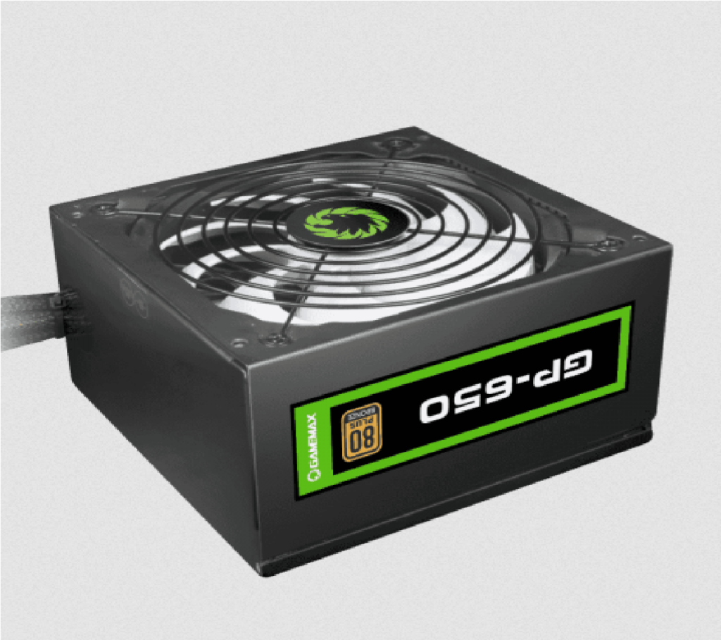 FUENTE DE PODER PARA PC 650W GAMER GAMEMAX - Electrocompu Quito