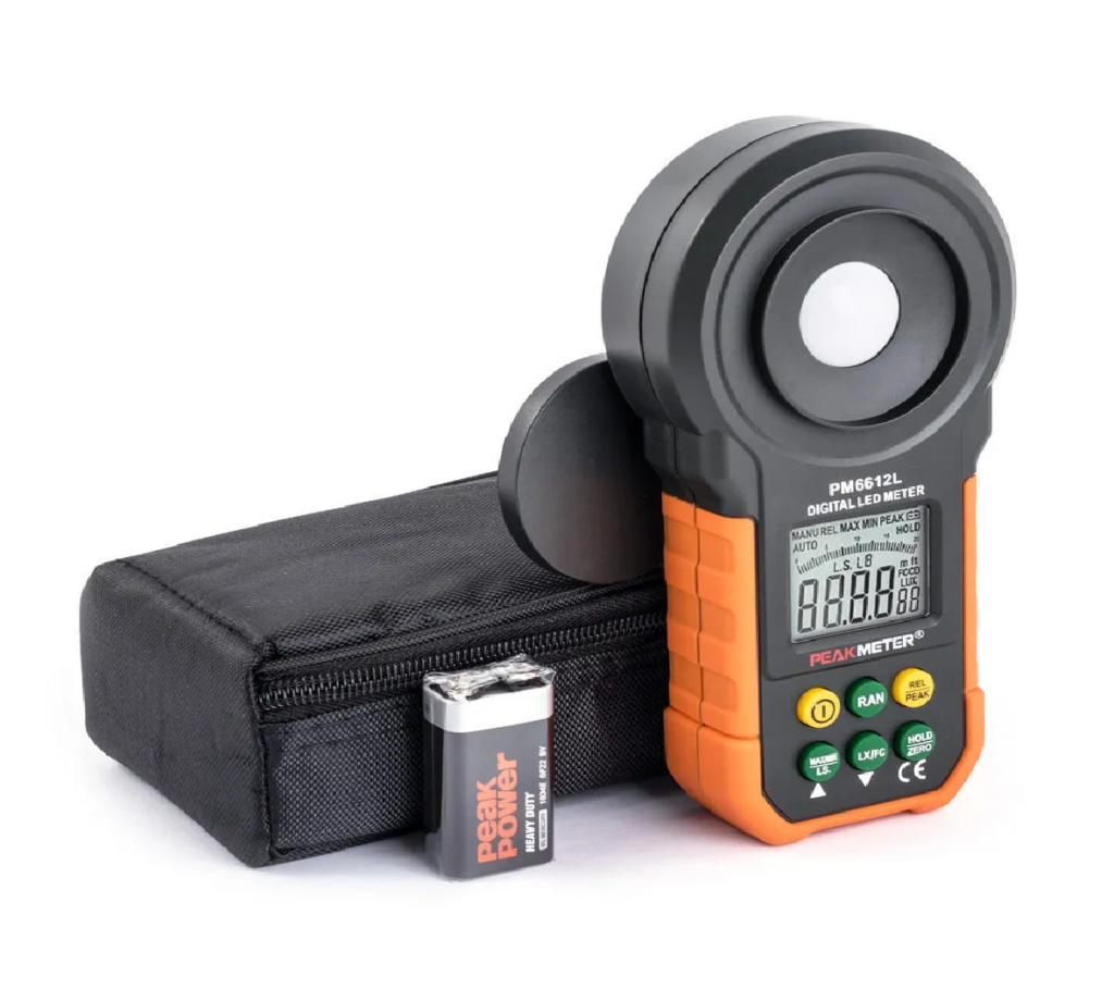 LUXOMETRO DIGITAL CON PANTALLA GRANDE - Electrocompu Quito