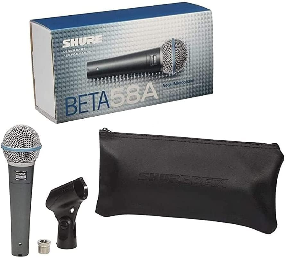 MICROFONO BETA58A SHURE ORIGINAL - Electrocompu Quito