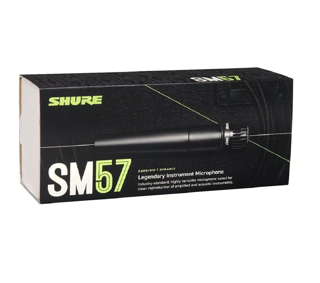 MICROFONO SHURE SM57LC ORIGINAL - Electrocompu Quito