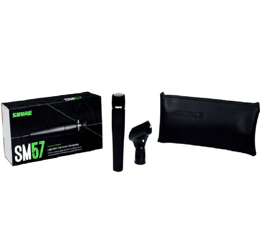 MICROFONO SHURE SM57LC ORIGINAL - Electrocompu Quito