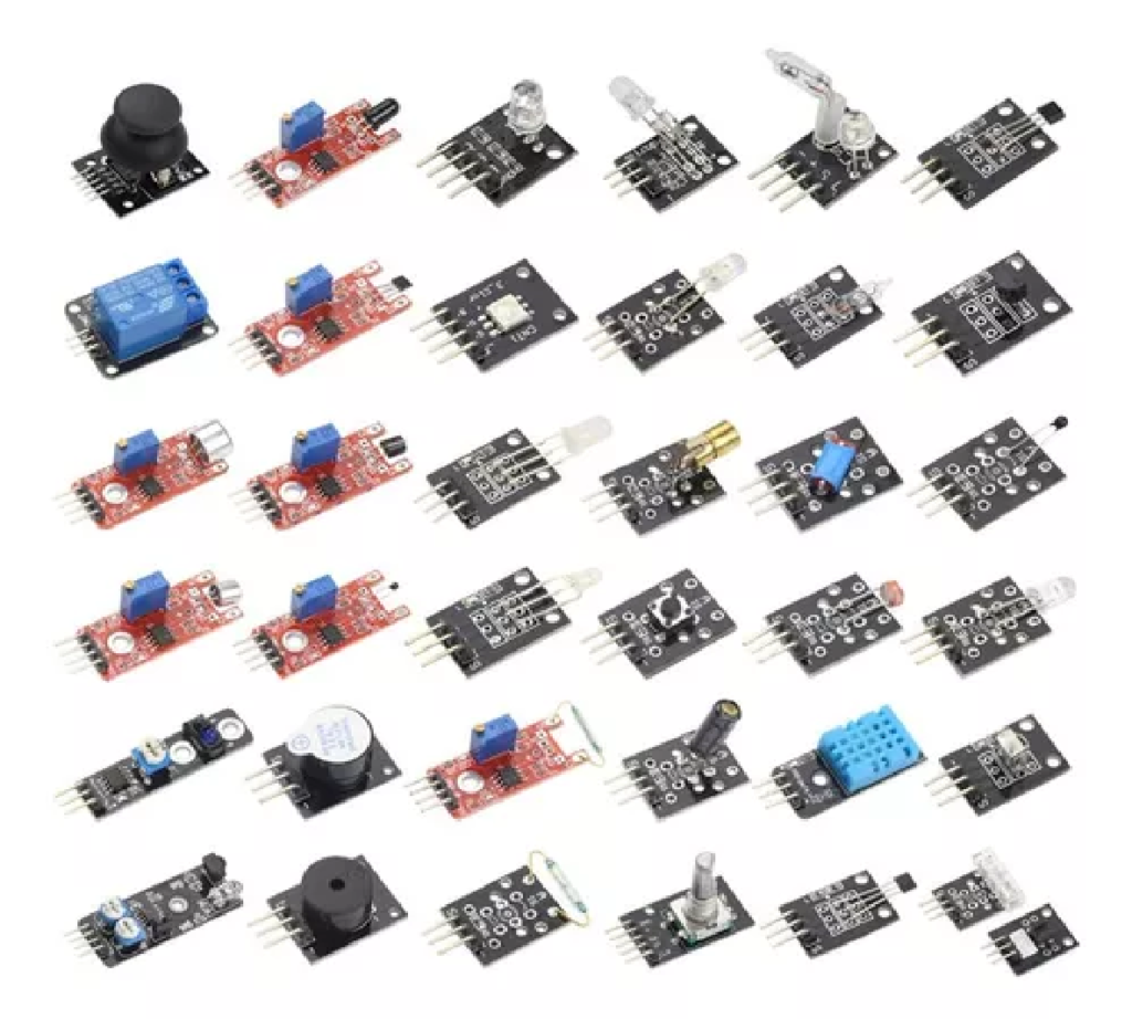KIT ARDUINO MODULO SENSOR 37 EN 1 - Electrocompu Quito