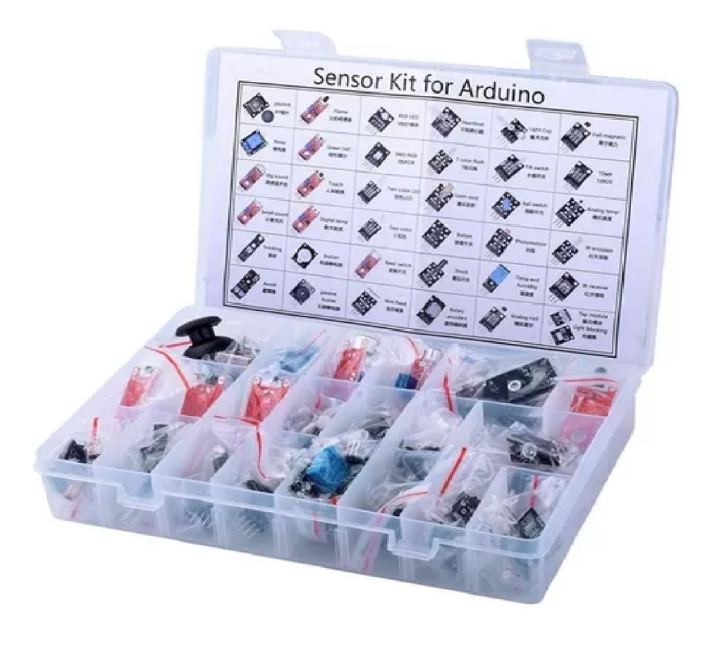 KIT ARDUINO MODULO SENSOR 37 EN 1 - Electrocompu Quito