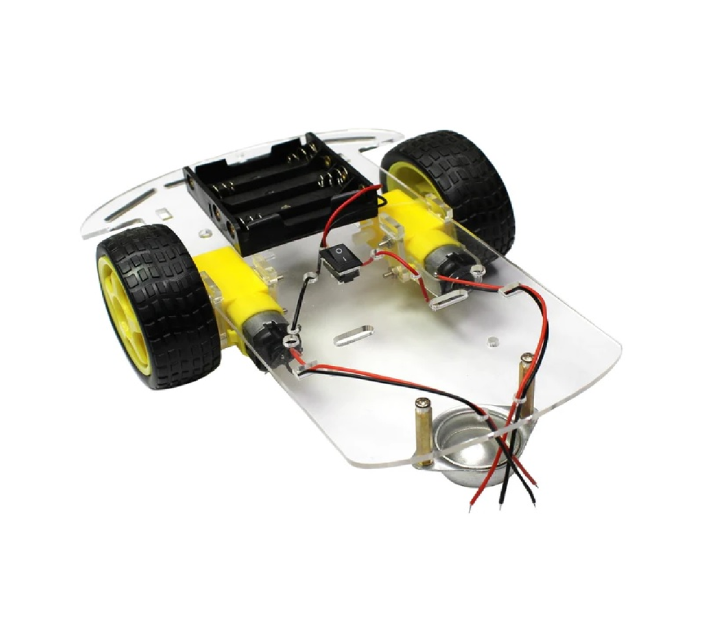 CHASIS DE ROBOT CON RUEDA LOCA - Electrocompu Quito