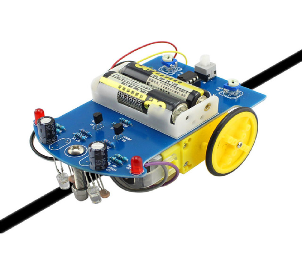 KIT DE CARRO SEGUIDOR DE LINEA - Electrocompu Quito