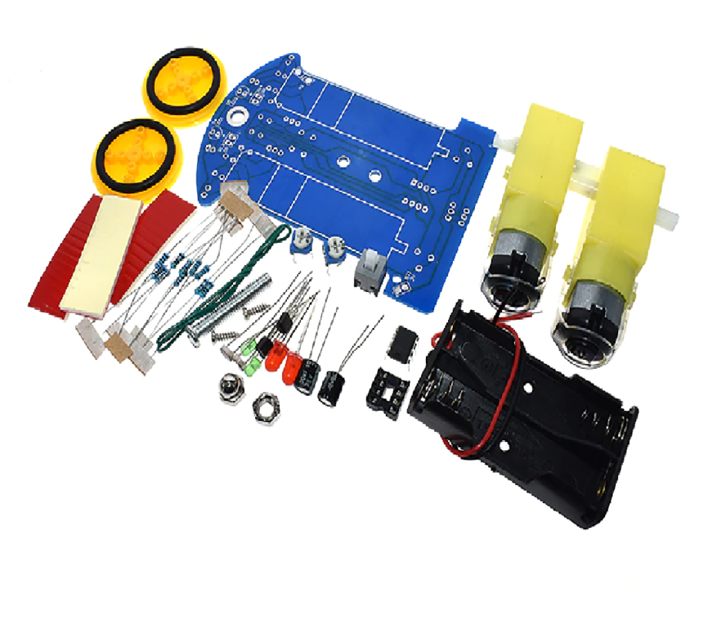 KIT DE CARRO SEGUIDOR DE LINEA - Electrocompu Quito