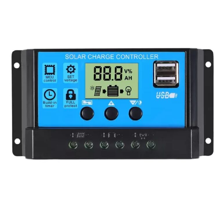 CONTROLADOR DE CARGA SOLAR 30AMP 2PUERTOS USB - Electrocompu Quito