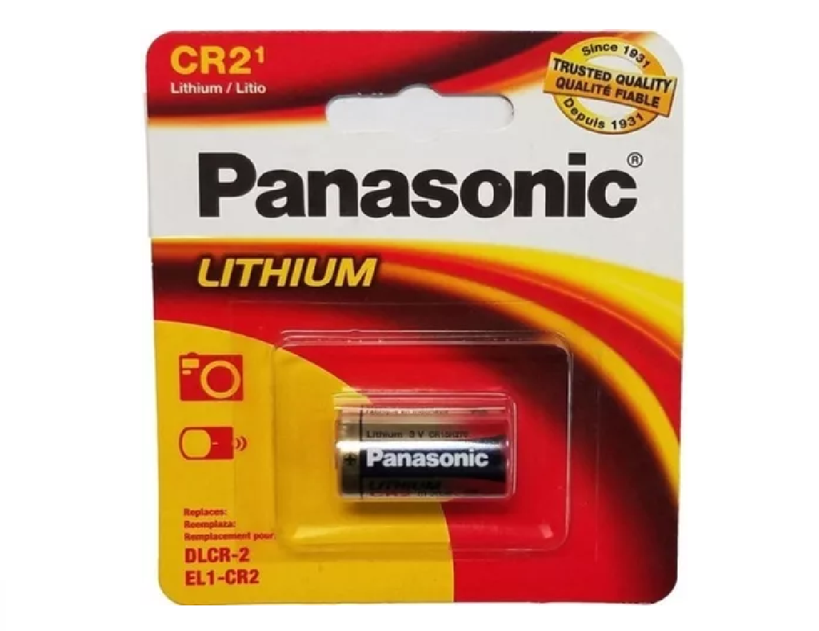 PILA PANASONIC CR2 3V DE CAMARA LITHIUM - Electrocompu Quito