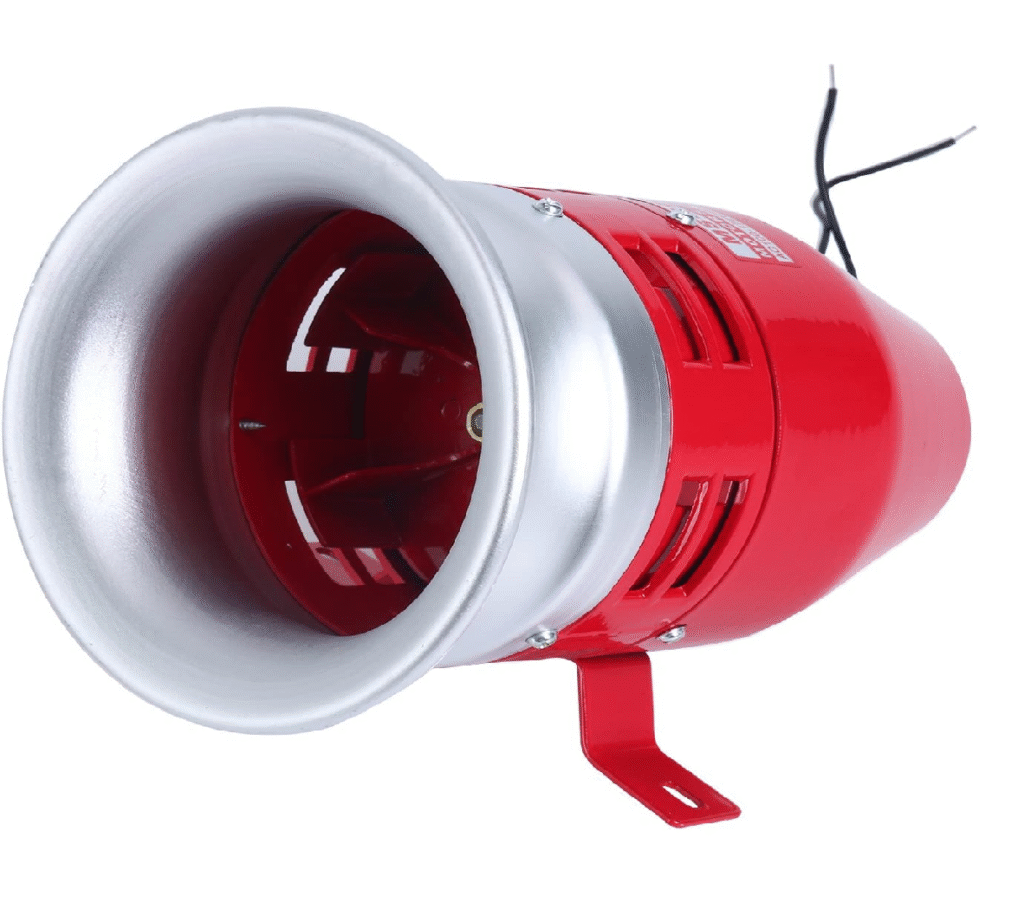 SIRENA 110V 50W METÁLICA ROJA - Electrocompu Quito